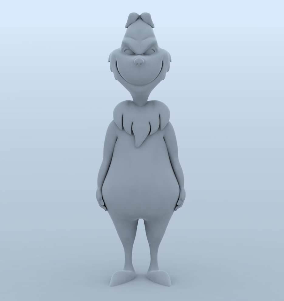 3D grinch - TurboSquid 1217912
