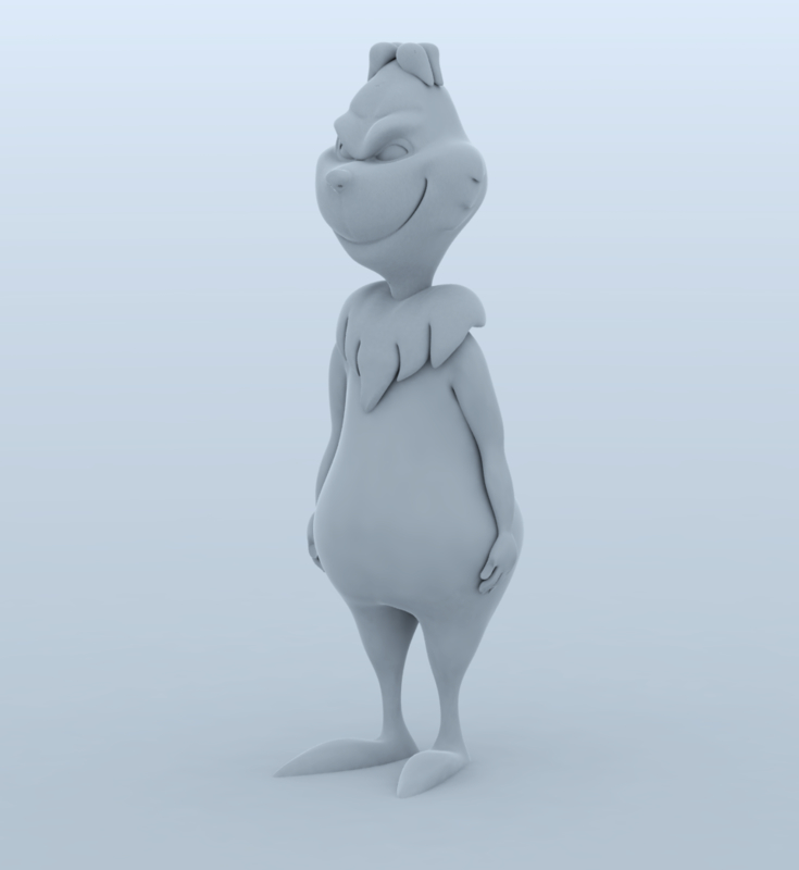 3D grinch - TurboSquid 1217912