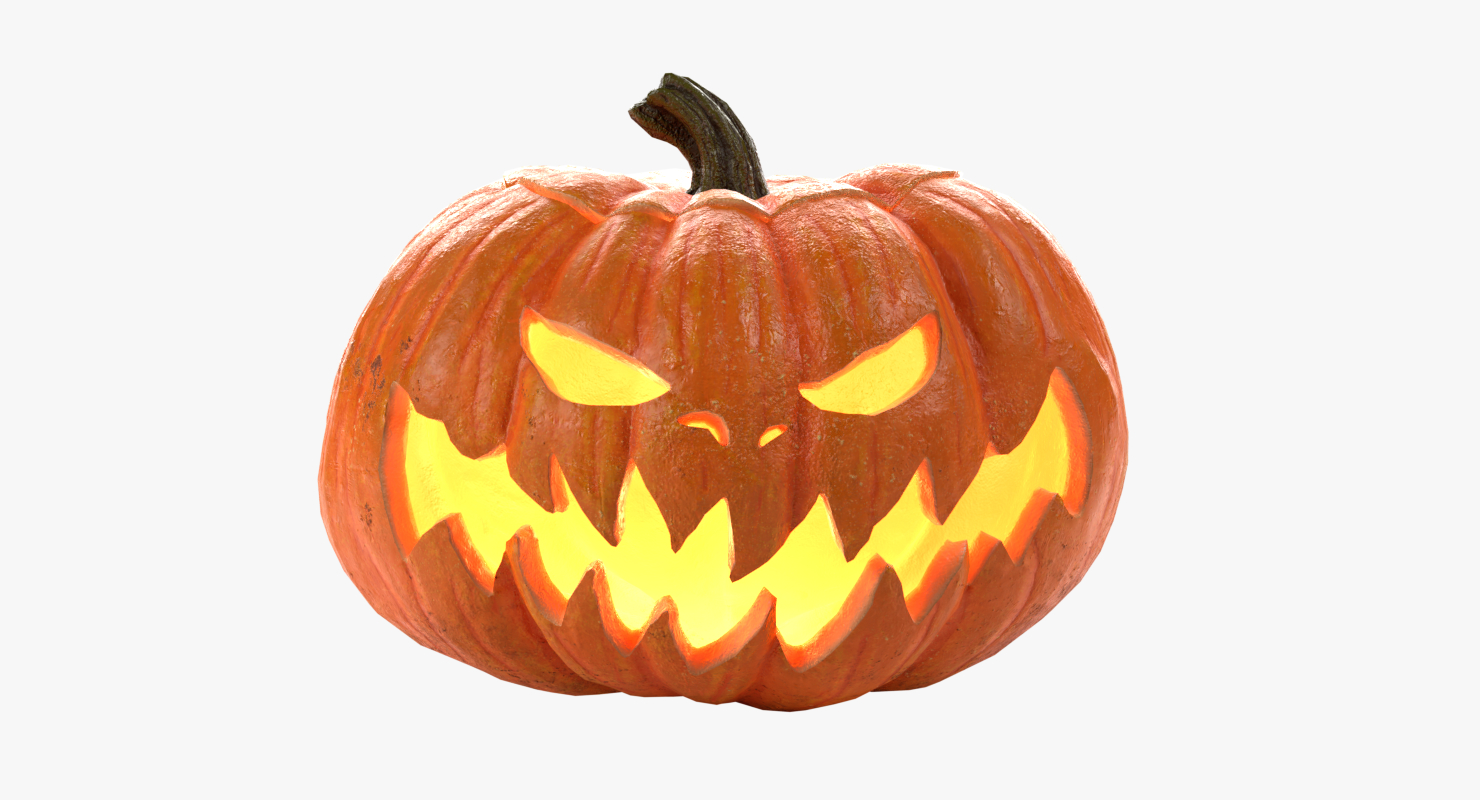Halloween pumpkin model - TurboSquid 1217945