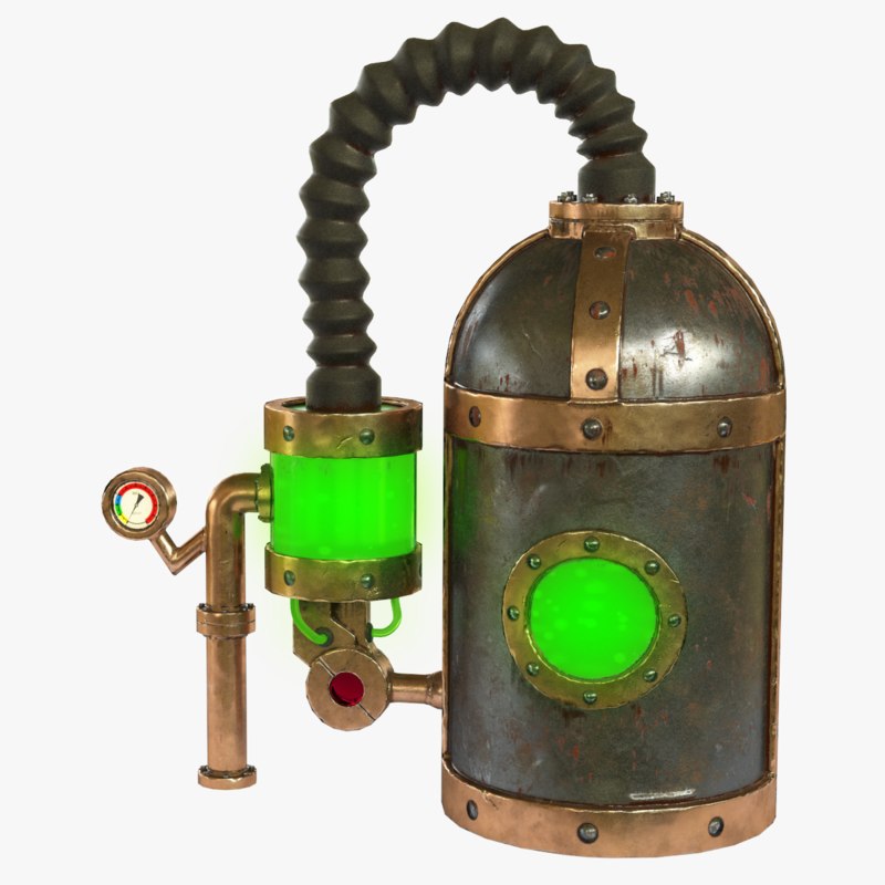 3D asset steampunk tank - TurboSquid 1217992