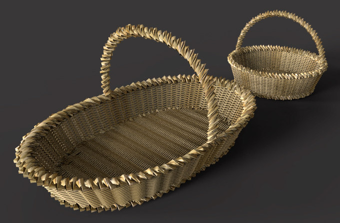 3D basket model - TurboSquid 1218073
