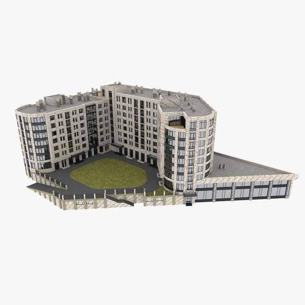 3D Condominium Models | TurboSquid