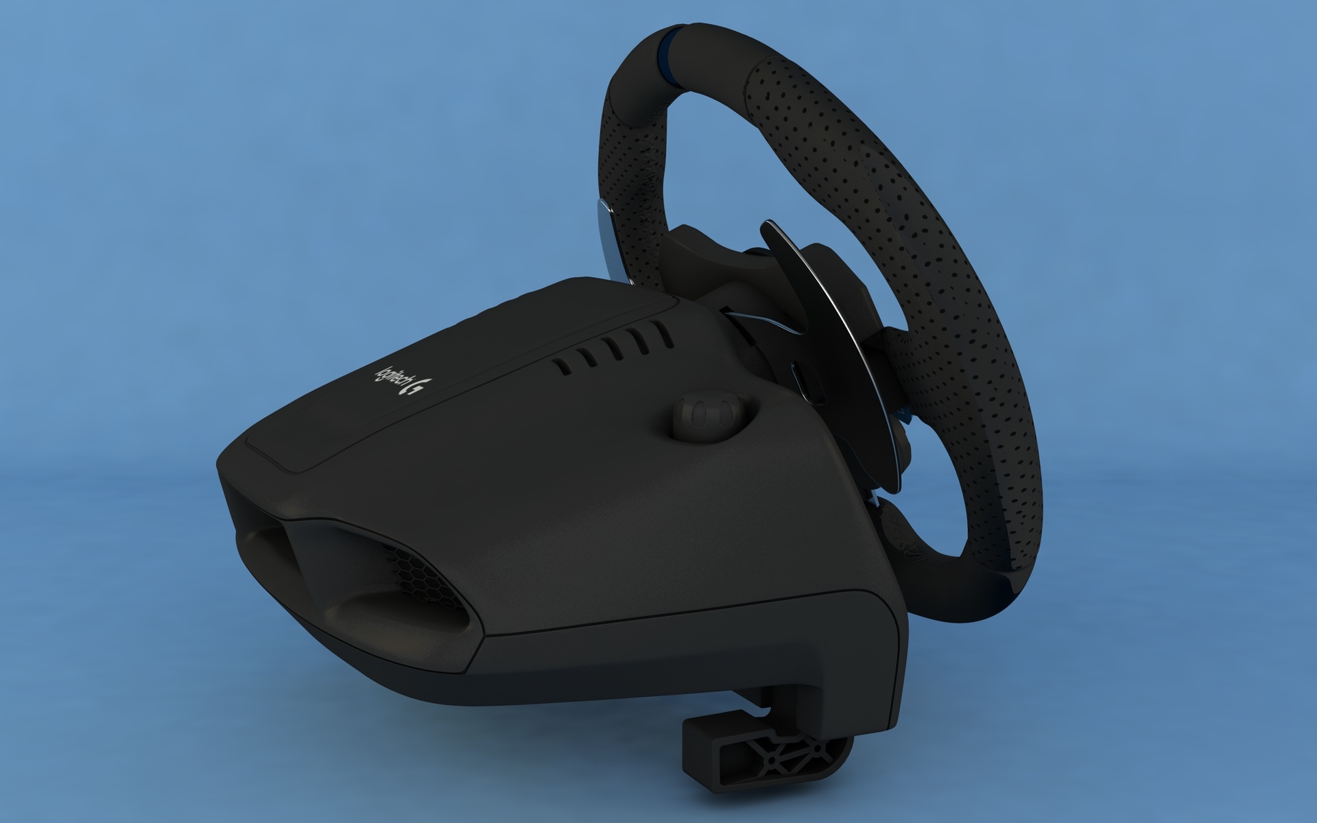 Logitech g29 steering wheel 3D - TurboSquid 1218219