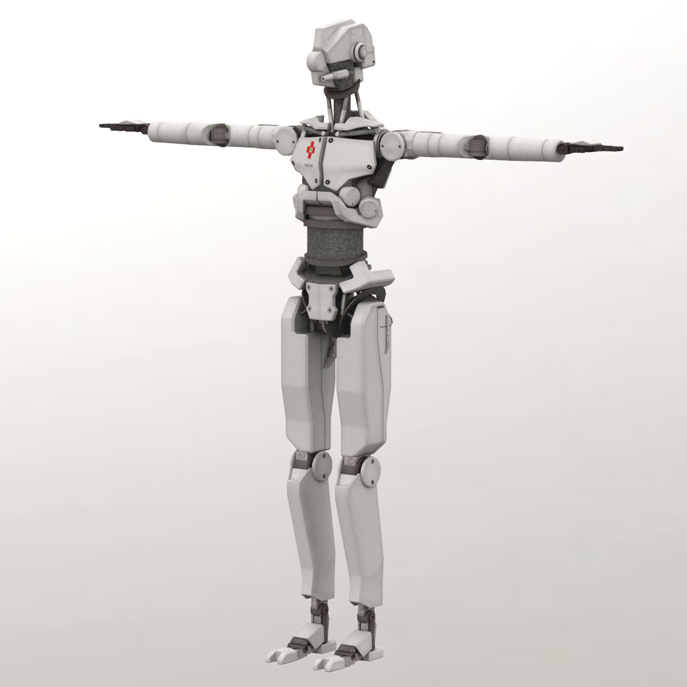 Robot android model - TurboSquid 1218294
