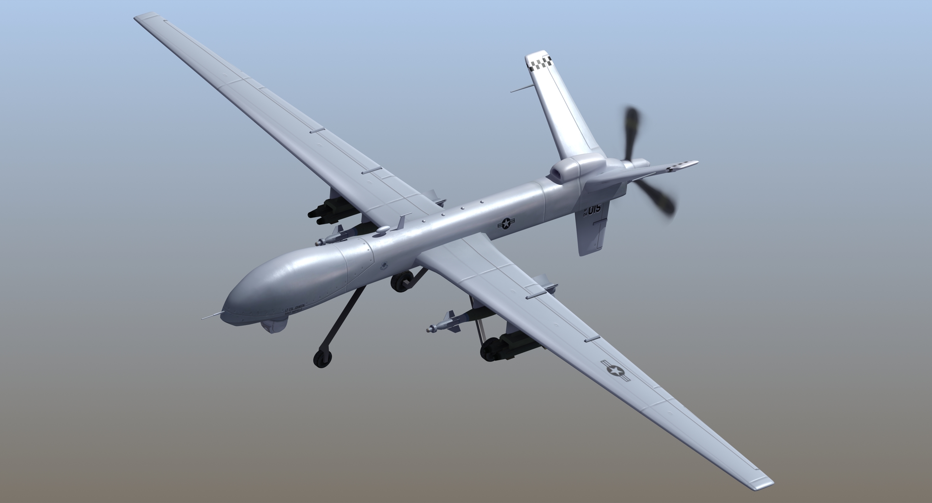 Mq-9 reaper uav 3D model - TurboSquid 1218529