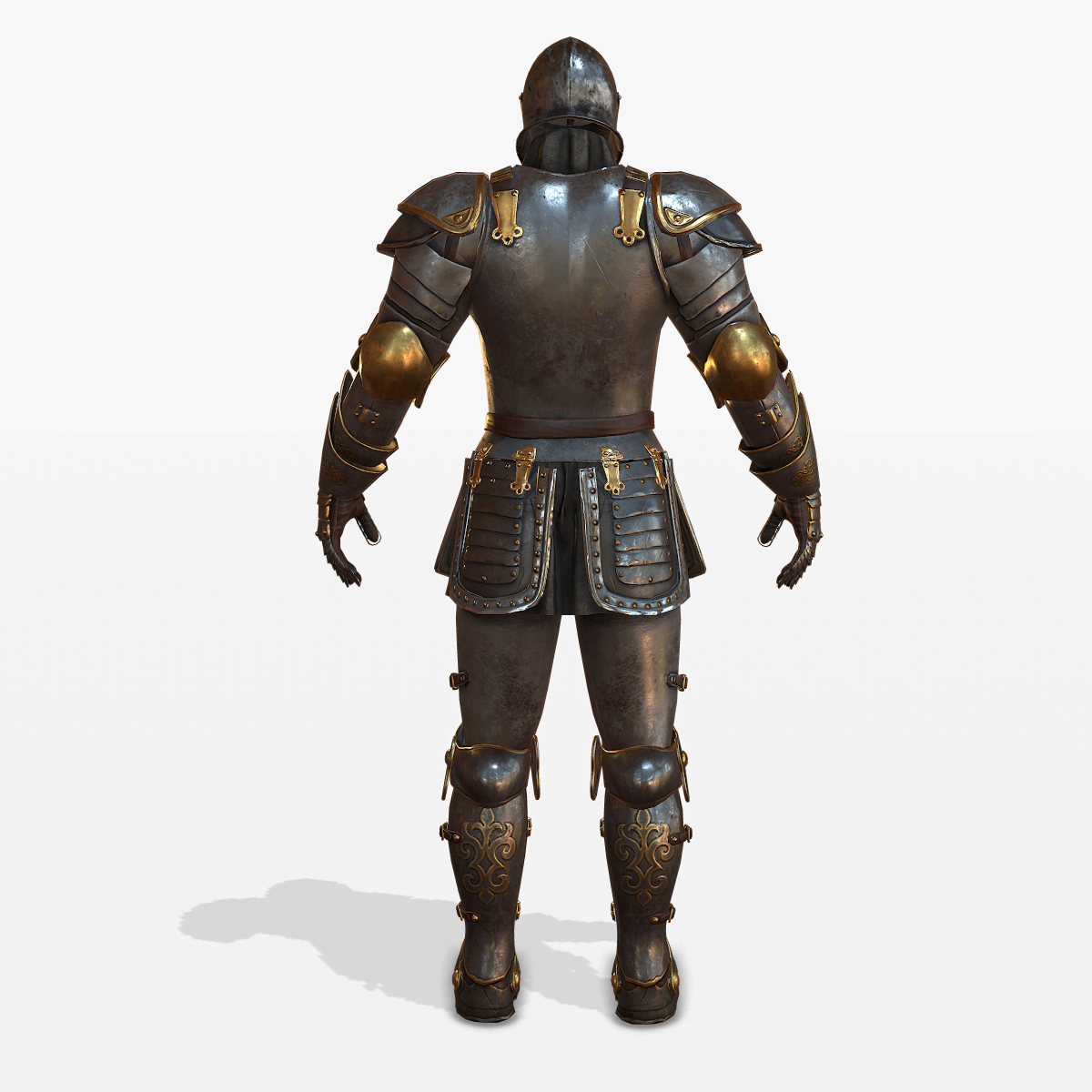 Medieval armor body 3D model - TurboSquid 1218567