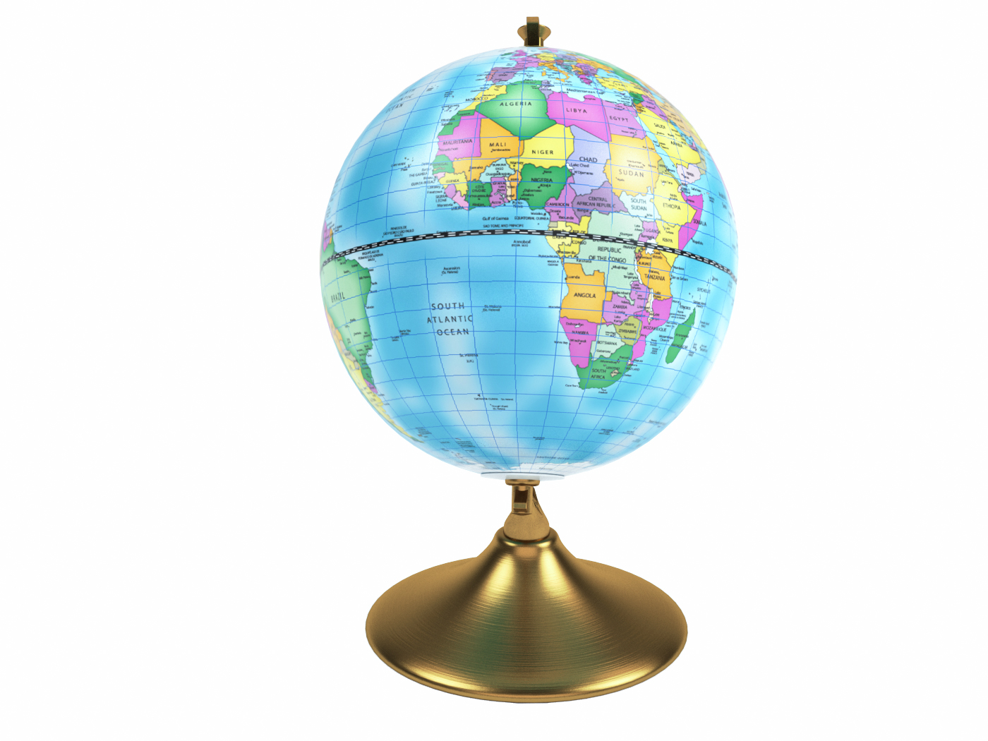 3D model world globe day - TurboSquid 1218568