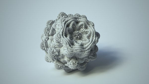 3d organic object model