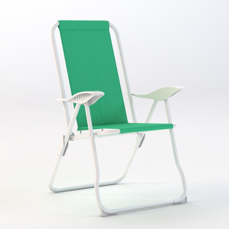 Fotorealistischer Ikea Hamo Klapp-Strandkorb 3D-Modell - TurboSquid 1218659