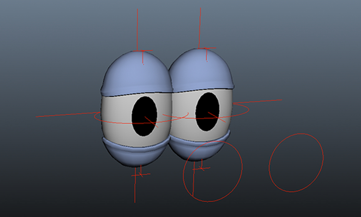 Cartoon eye rig 3D model - TurboSquid 1218681