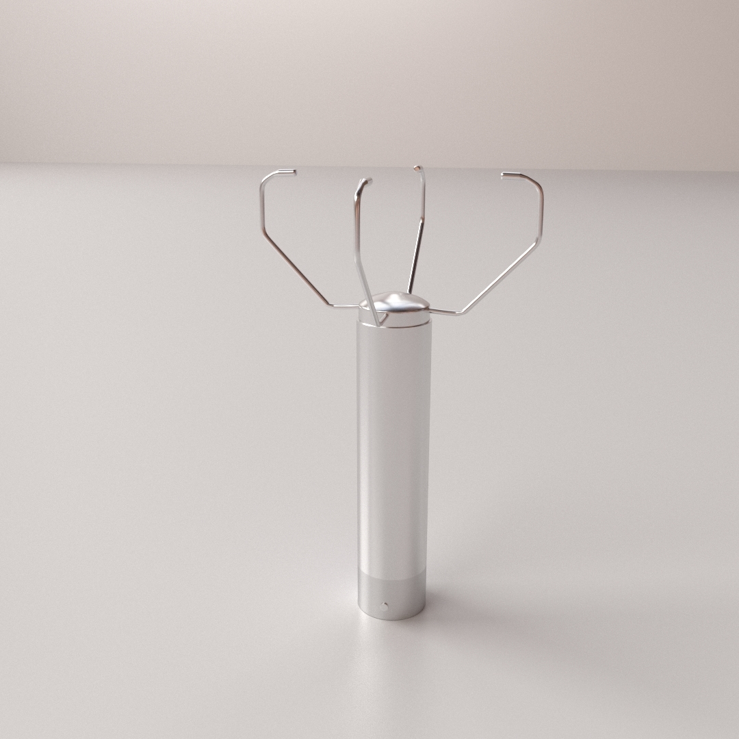 3D model ultrasonic anemometer 2d - TurboSquid 1218721