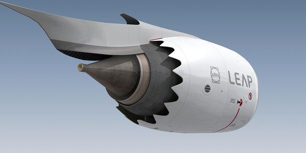 3D cfm leap-1b jet engine - TurboSquid 1218832