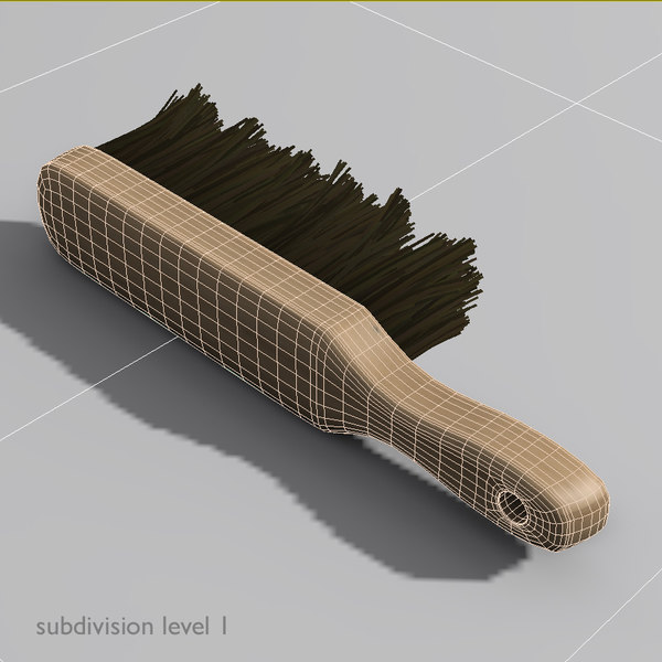 Dusting brush 3D model - TurboSquid 1218931