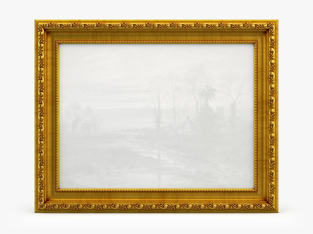 Picture Frame Maya Models for Download | TurboSquid
