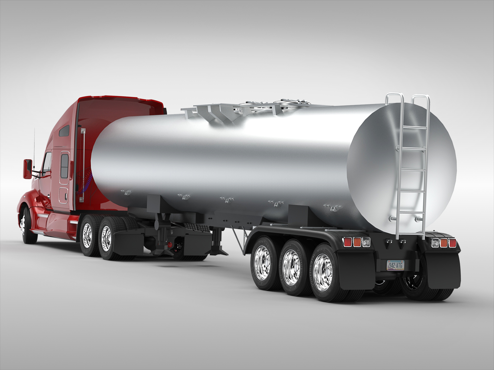 3D tanker trailers model - TurboSquid 1219104