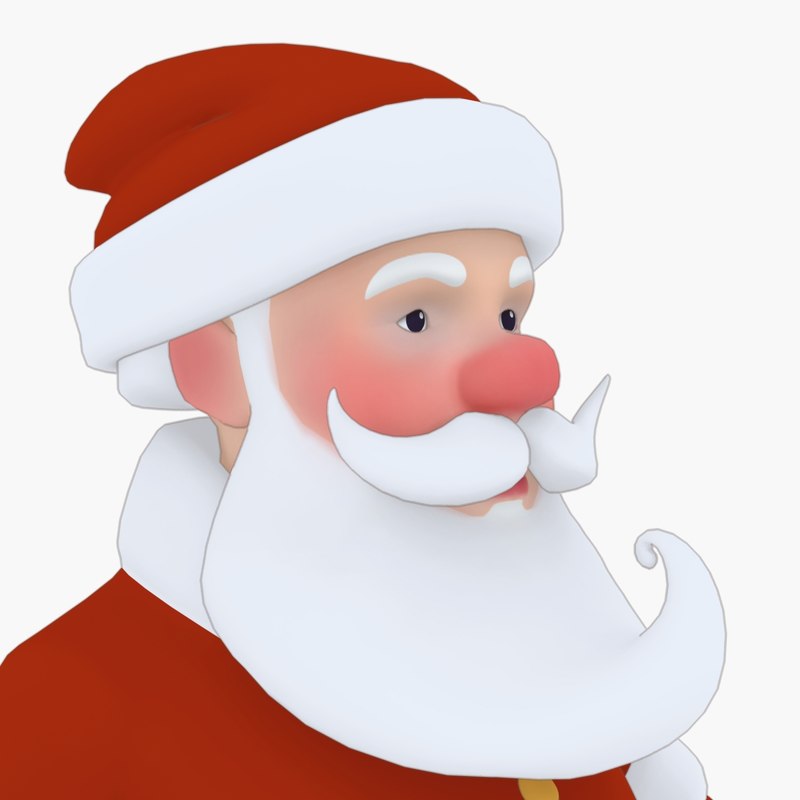 Santa 3D model - TurboSquid 1219154
