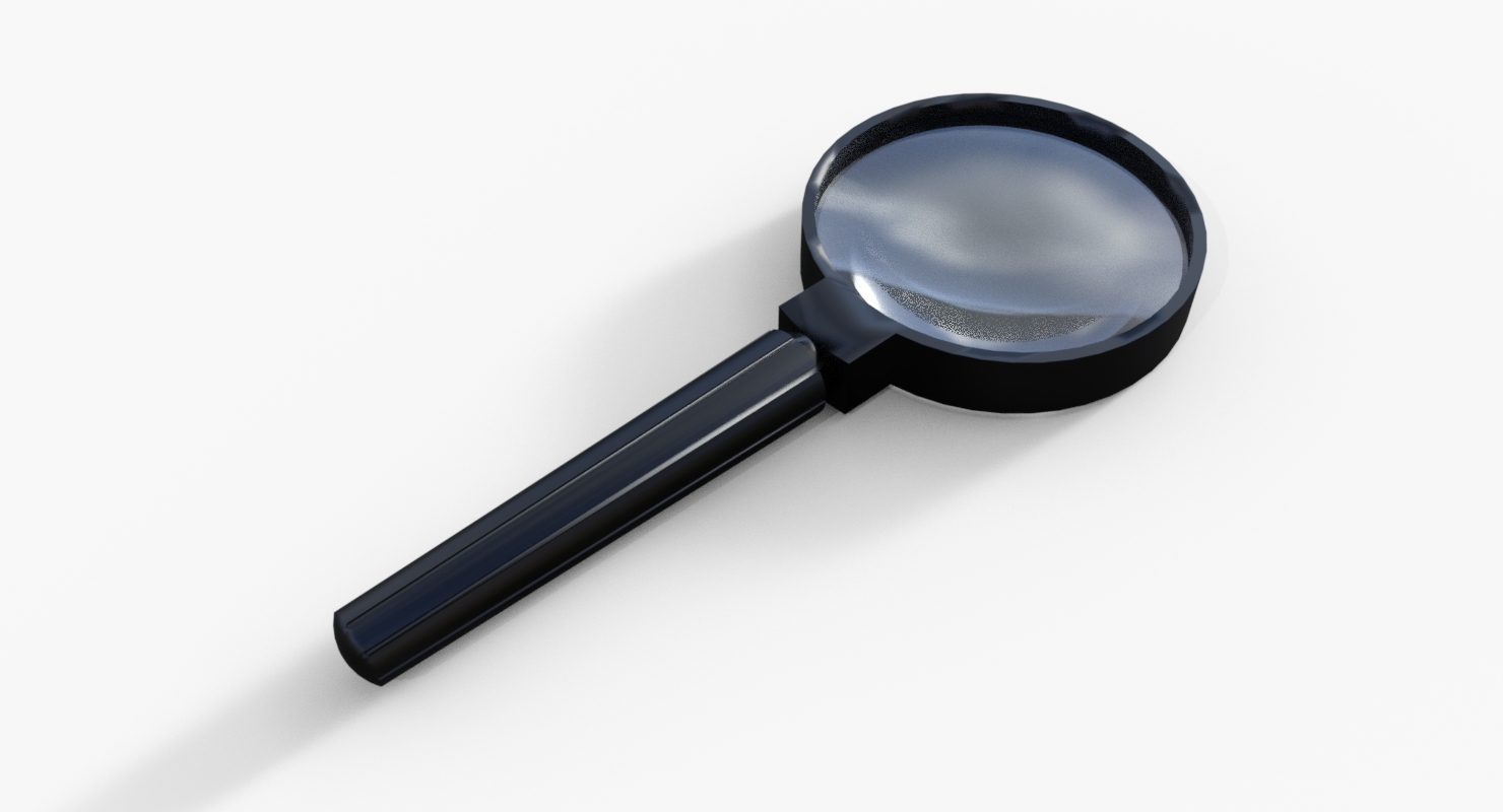 3D magnifying glass model - TurboSquid 1219280