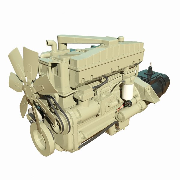 Diesel Engine 3D Models for Download | TurboSquid