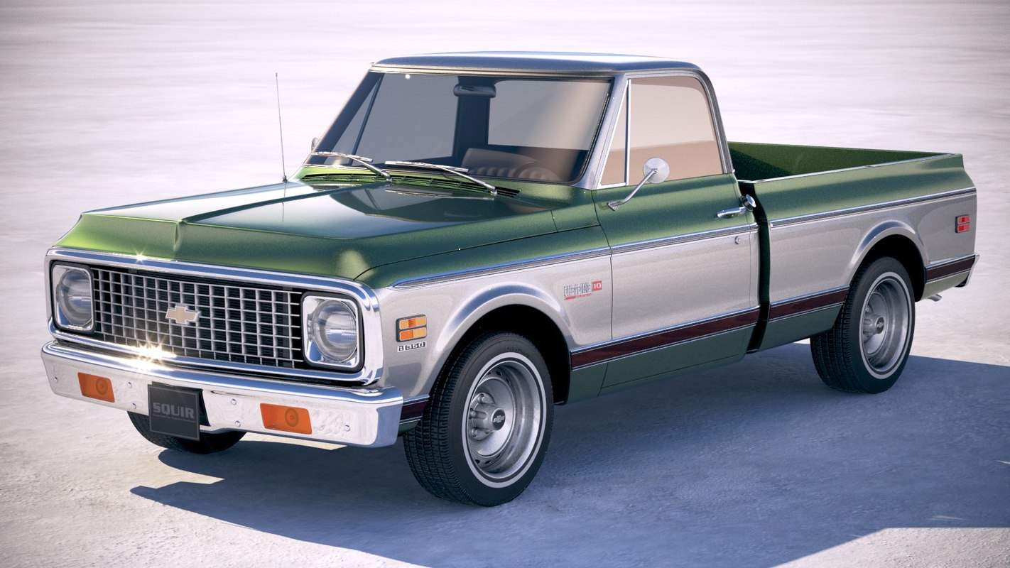 3D model chevrolet c10 cheyenne - TurboSquid 1219344