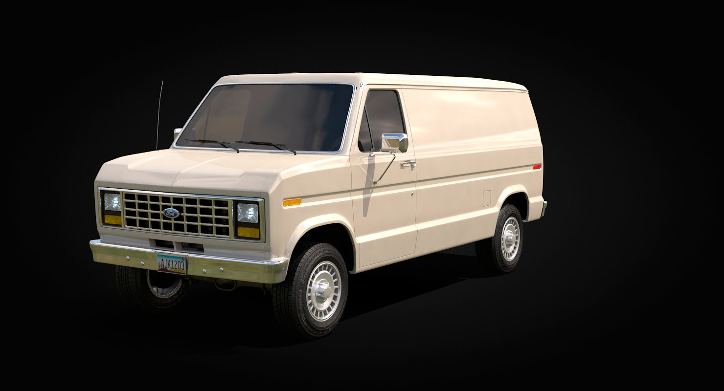 Econoline e 3D model - TurboSquid 1219546