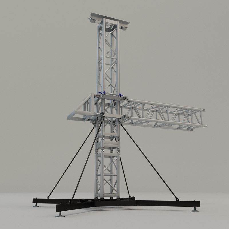 Truss 3D model - TurboSquid 1219578
