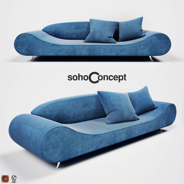 modelo 3d Sofá Harmony - TurboSquid 1219868