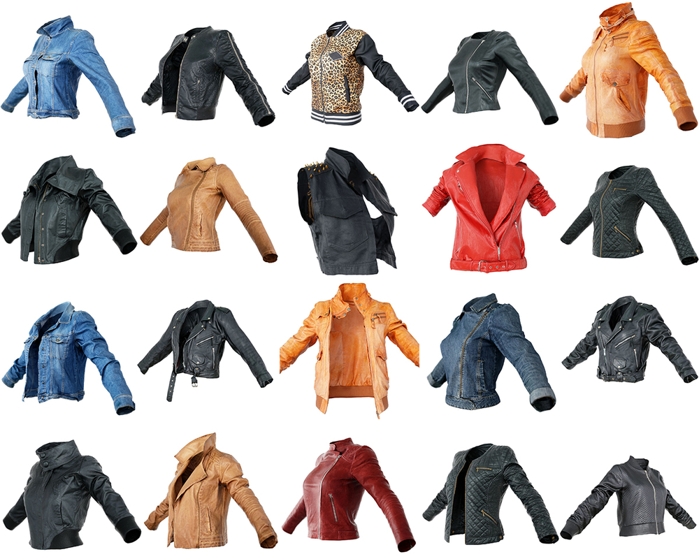 Clothing 20 jackets model - TurboSquid 1219911