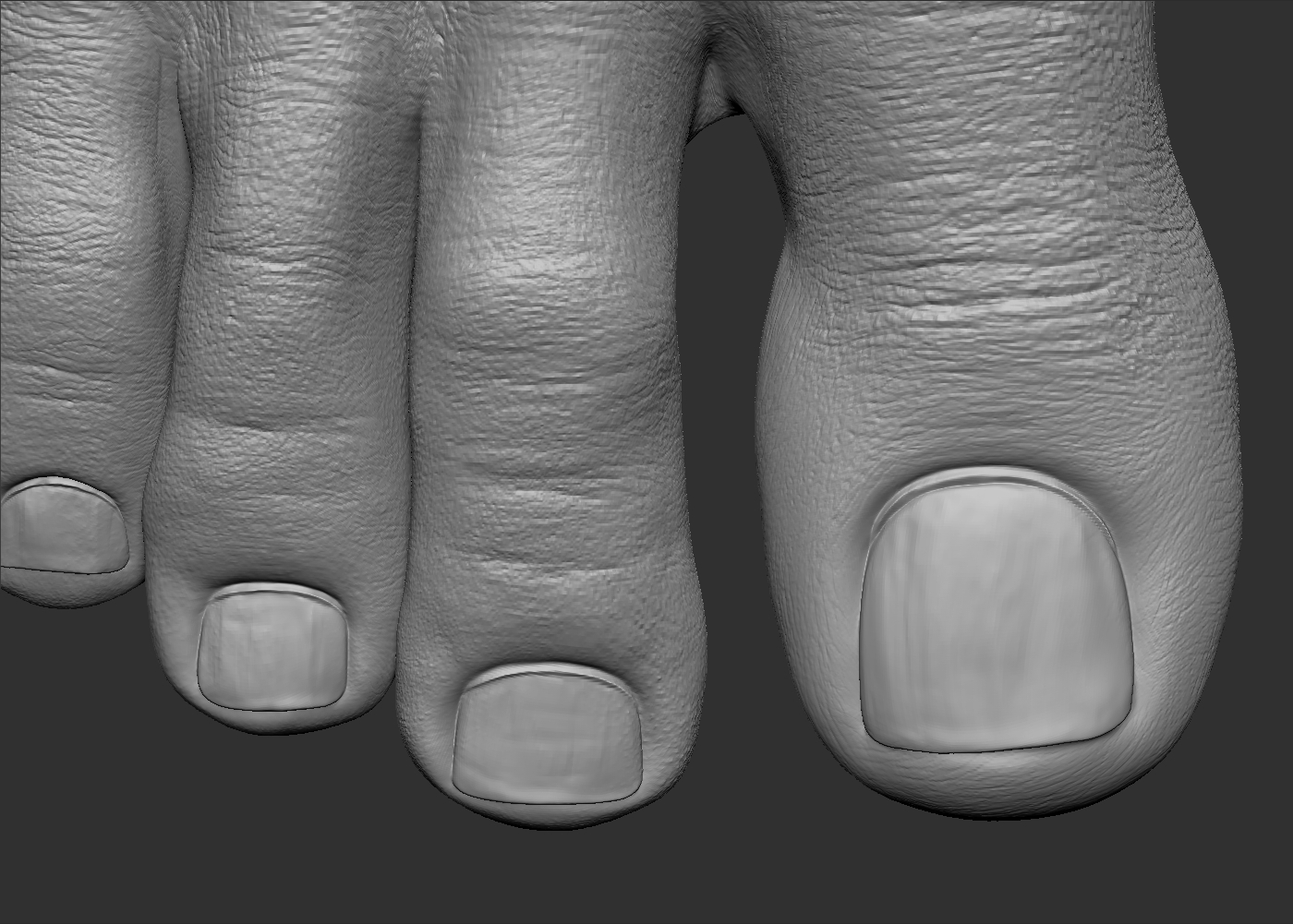 Foot realistic 3D model - TurboSquid 1219966