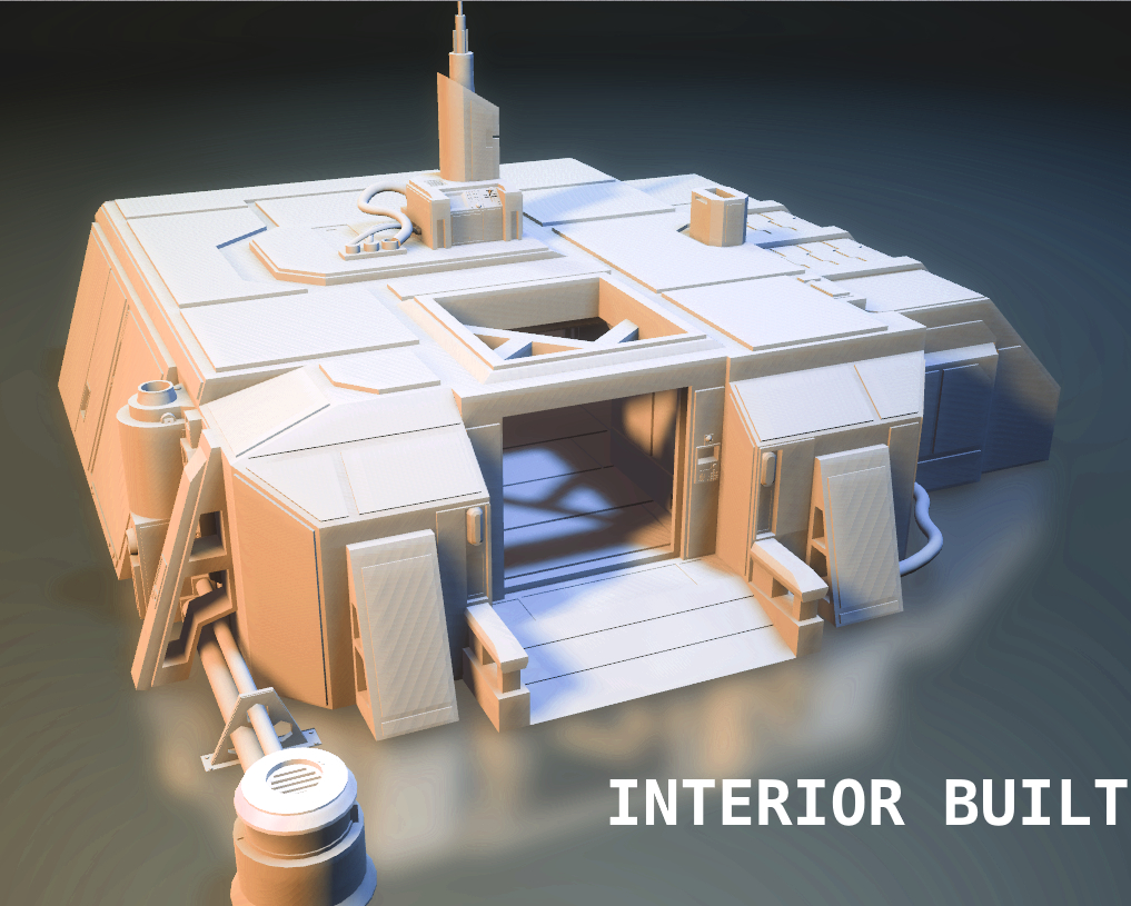 Sci-fi rpg house interior 3D model - TurboSquid 1219987