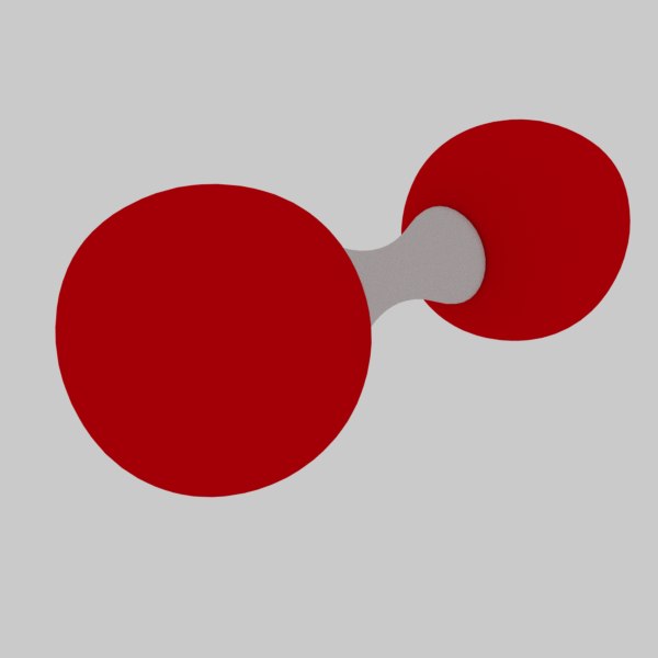 Molecule h2 3D model - TurboSquid 1219998