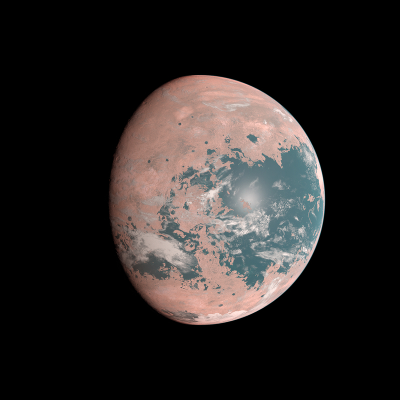 3D exoplanet planet - TurboSquid 1220086