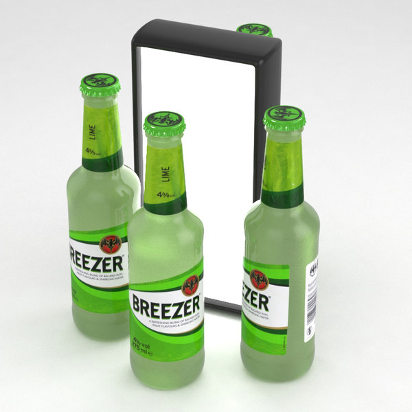 modèle 3D de Breezer Green Lime 275ml Bouteille - TurboSquid 1220172