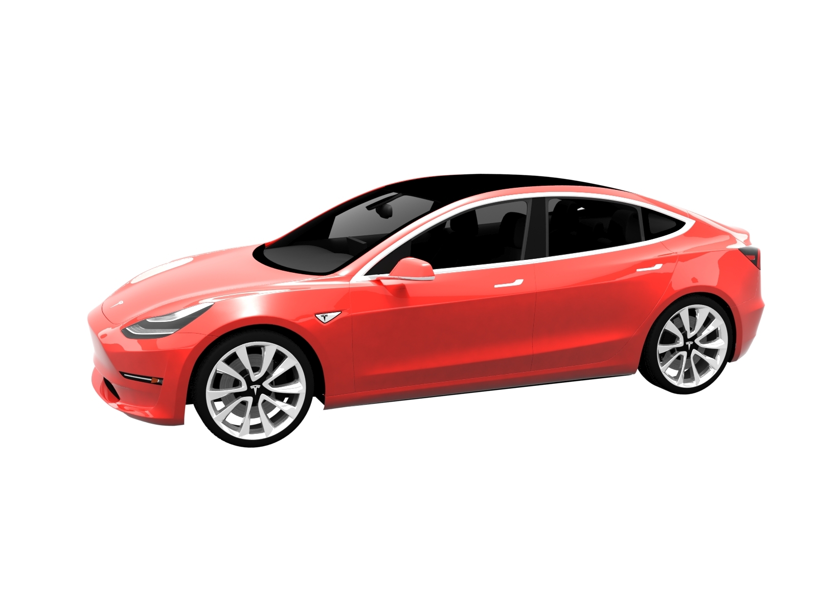 Tesla 3 2018 3D model - TurboSquid 1220198