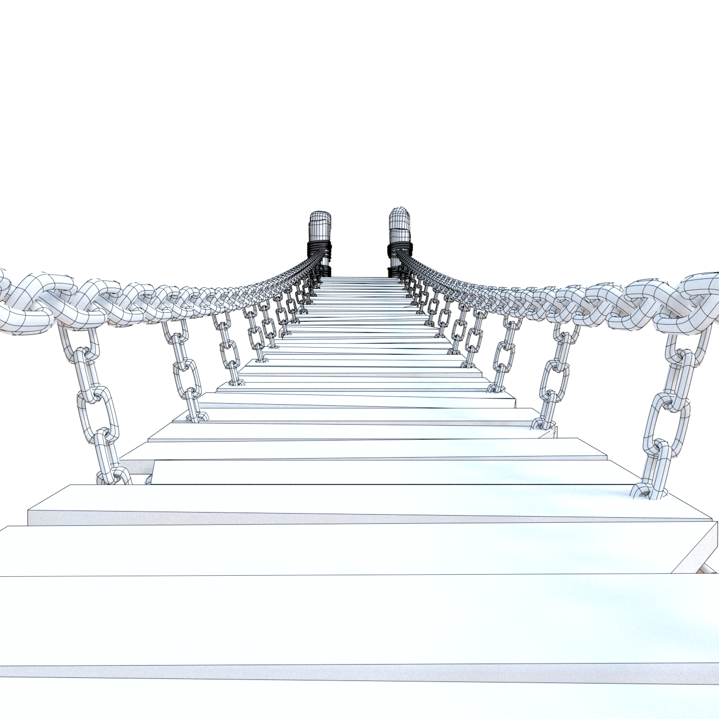 3D drawbridge bridge - TurboSquid 1220543