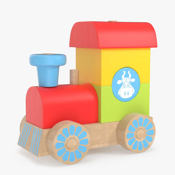 Toy Train 3D Models for Download | TurboSquid