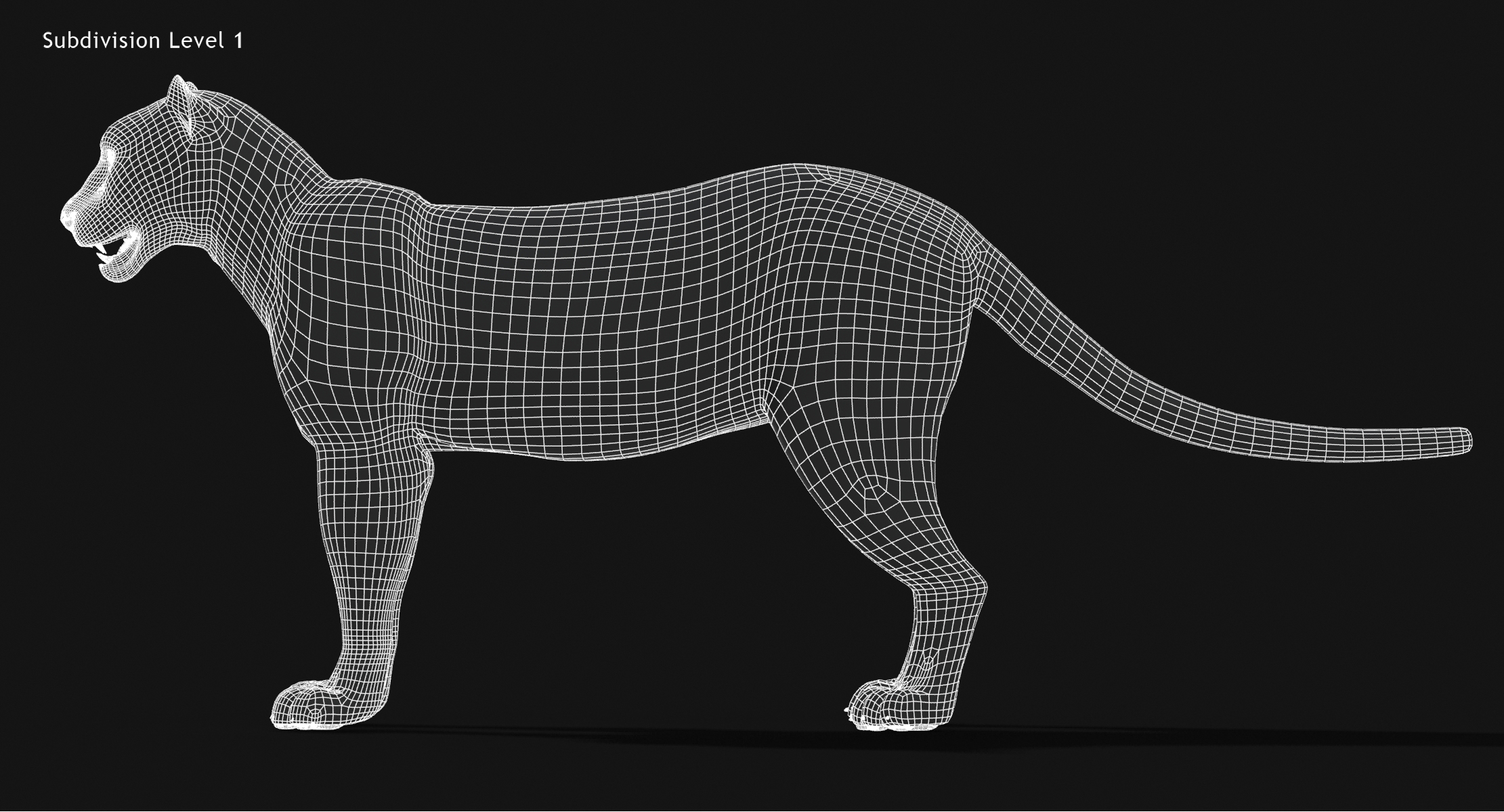 modelo 3d Gatos grandes 02 - TurboSquid 1220595