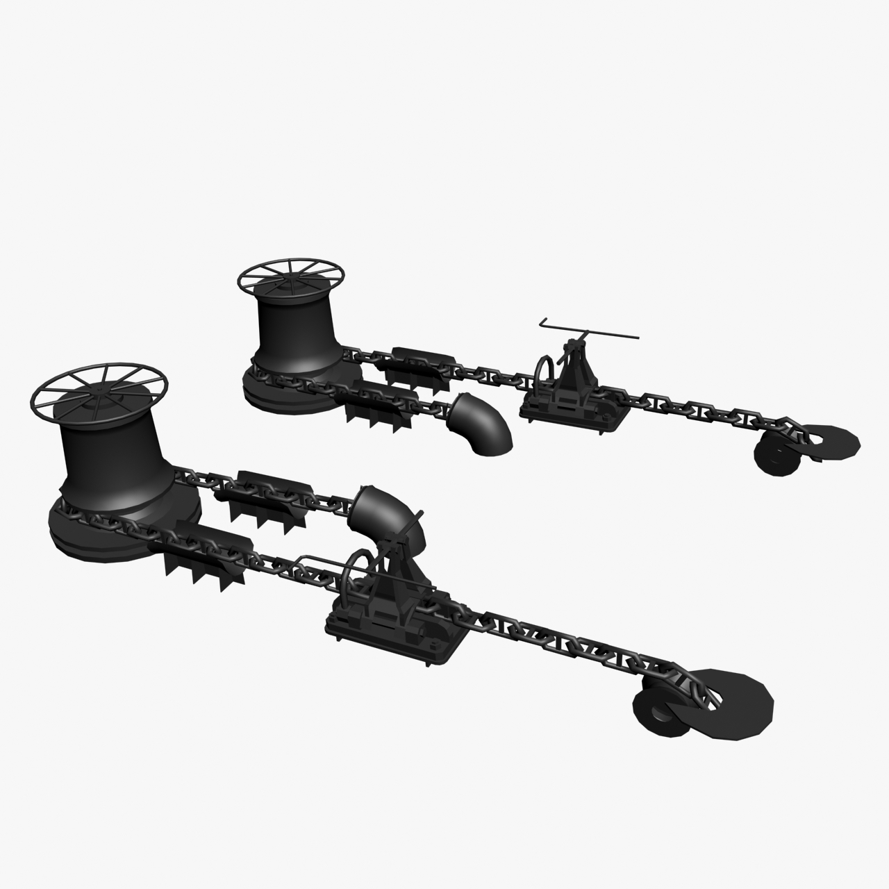 3D ship capstan - TurboSquid 1220617