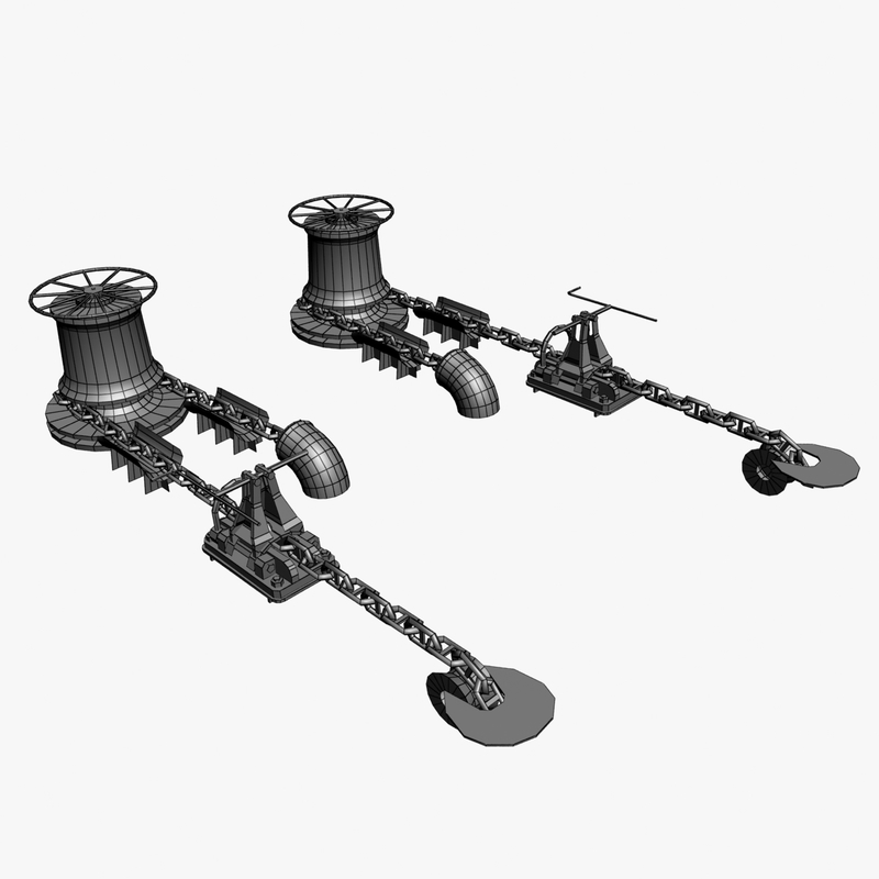 3D ship capstan - TurboSquid 1220617