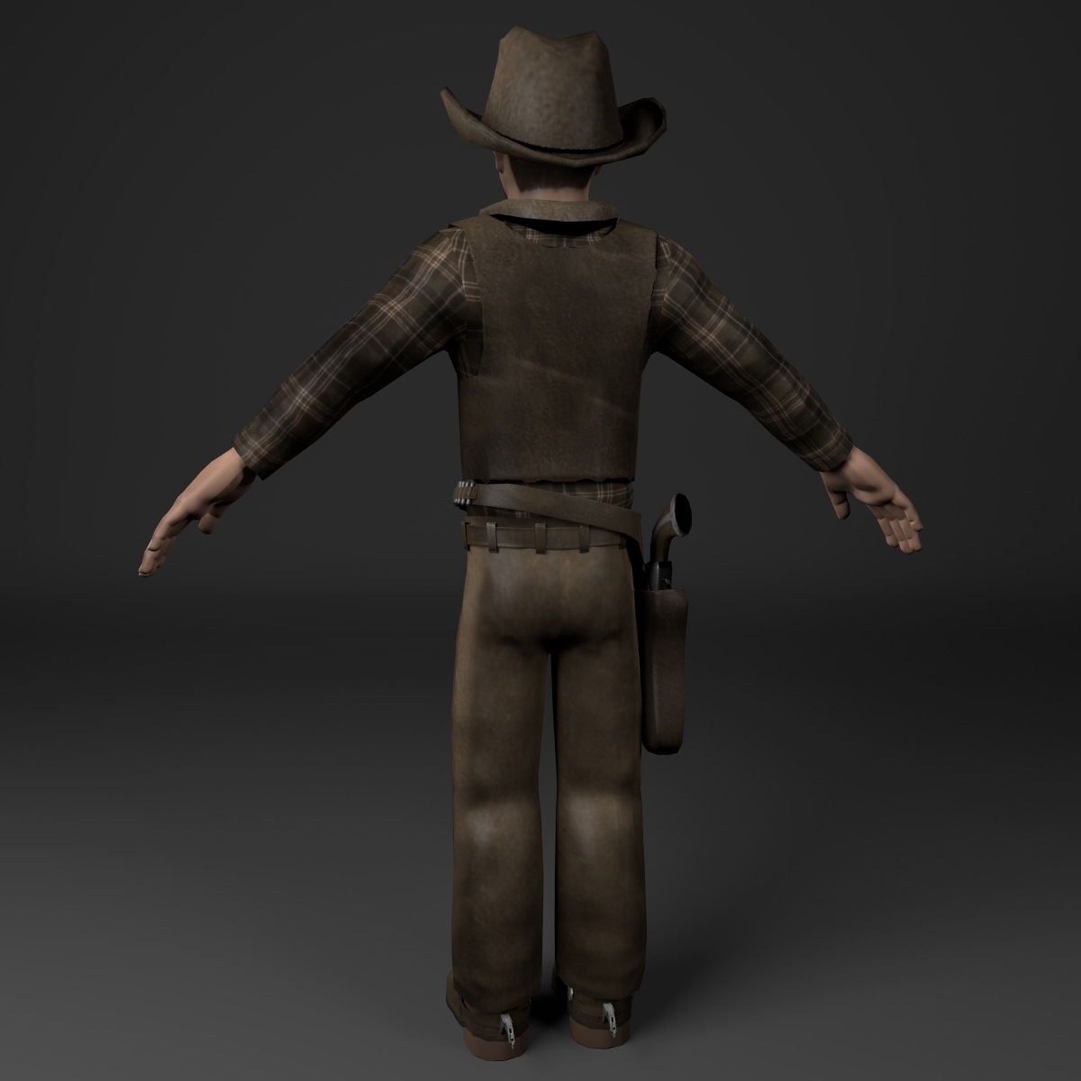 3D cowboy character - TurboSquid 1220714