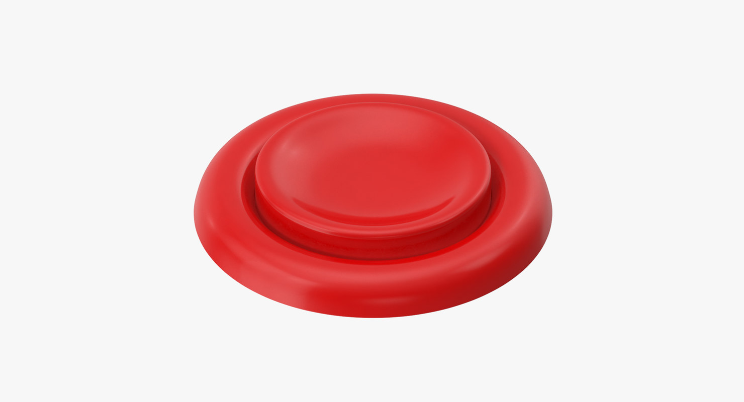 Button 04 red 3D model - TurboSquid 1220808