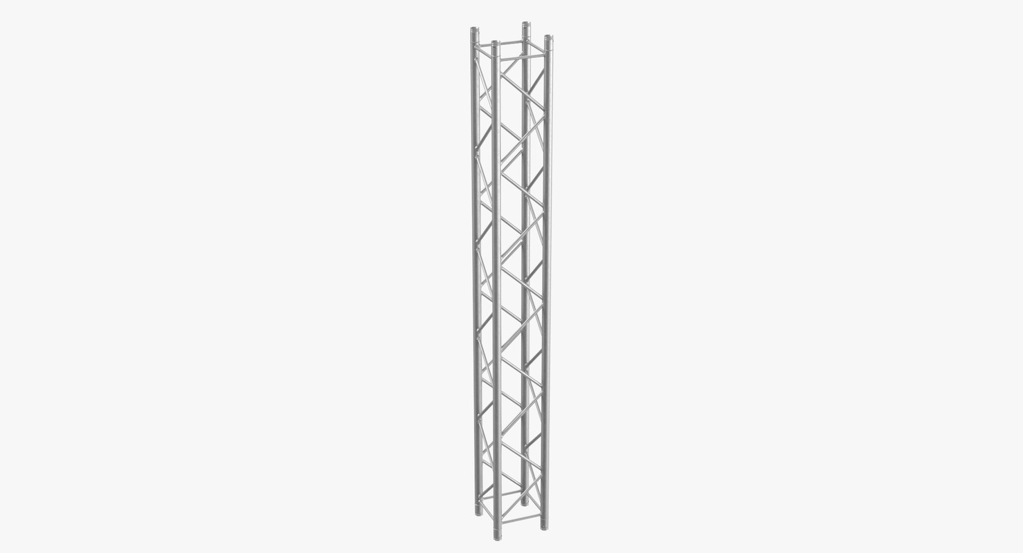 3D stage trusses column 04 model - TurboSquid 1220924