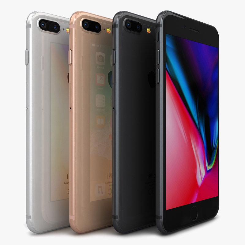 Apple iphone 8 color 3D - TurboSquid 1220927