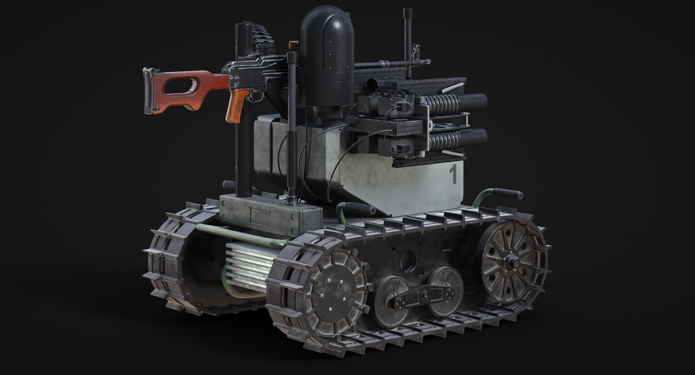 Military robot swords 3D - TurboSquid 1221029