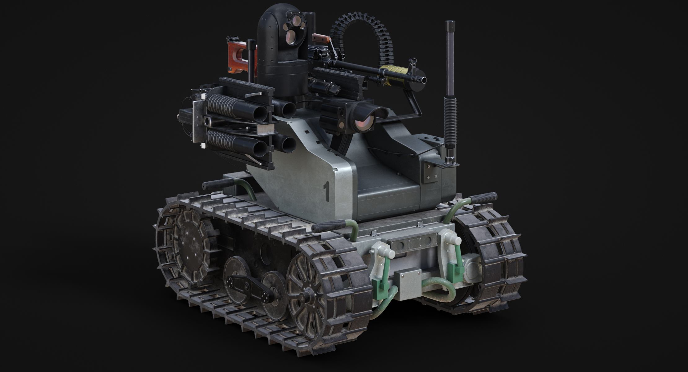 Military robot swords 3D - TurboSquid 1221029