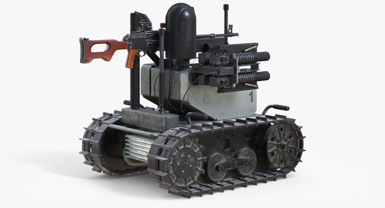 Military robot swords 3D - TurboSquid 1221029