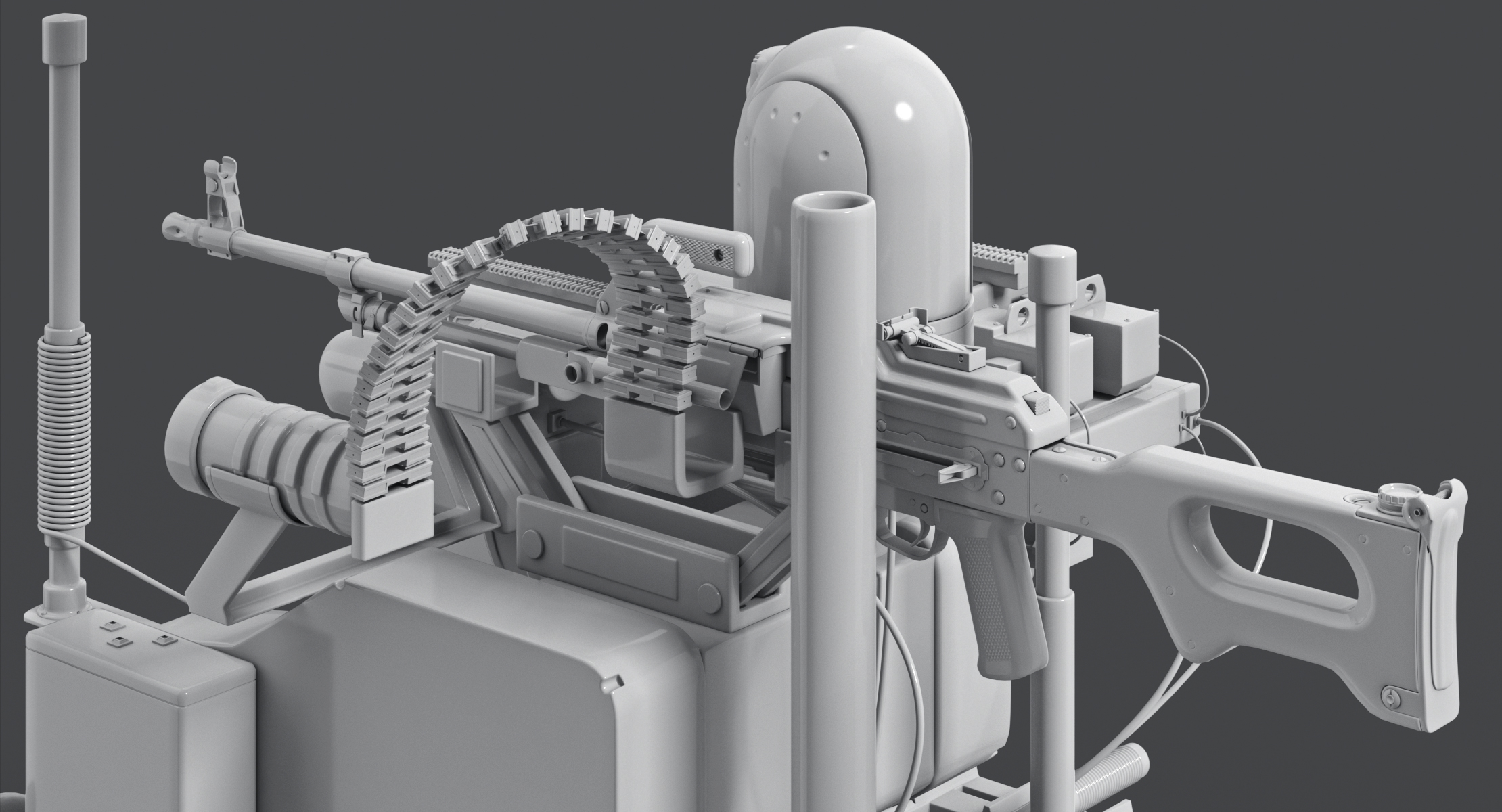 Military robot swords 3D - TurboSquid 1221029