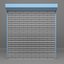 3D opened shutter garages shops - TurboSquid 1221191