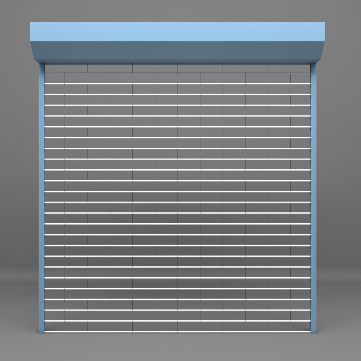 3D opened shutter garages shops - TurboSquid 1221191