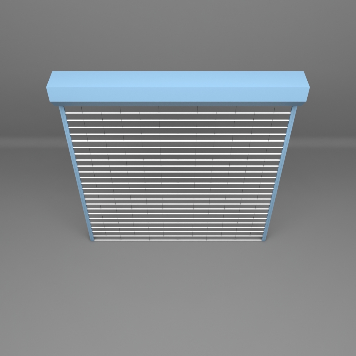 3D opened shutter garages shops - TurboSquid 1221191