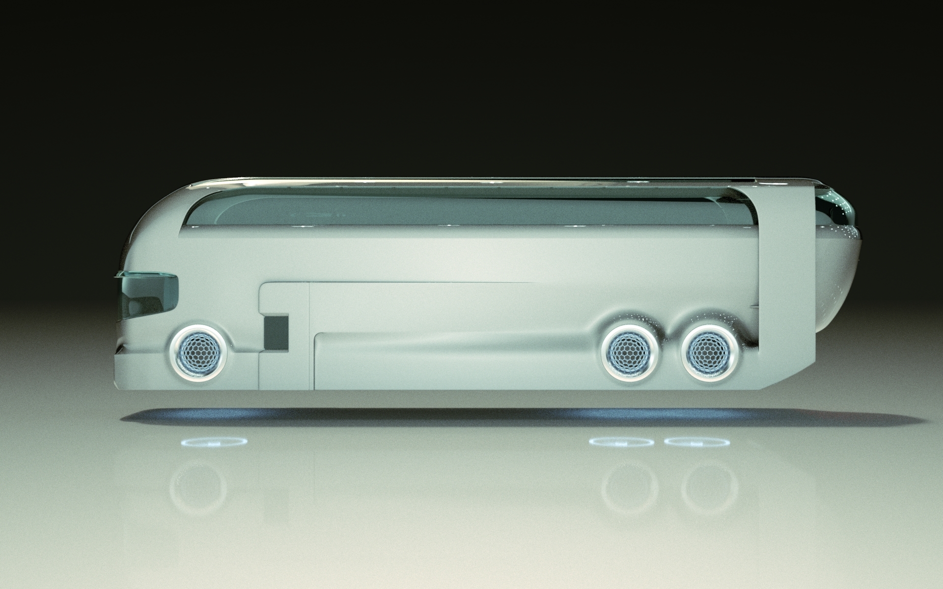 Hover bus 3D model - TurboSquid 1221227